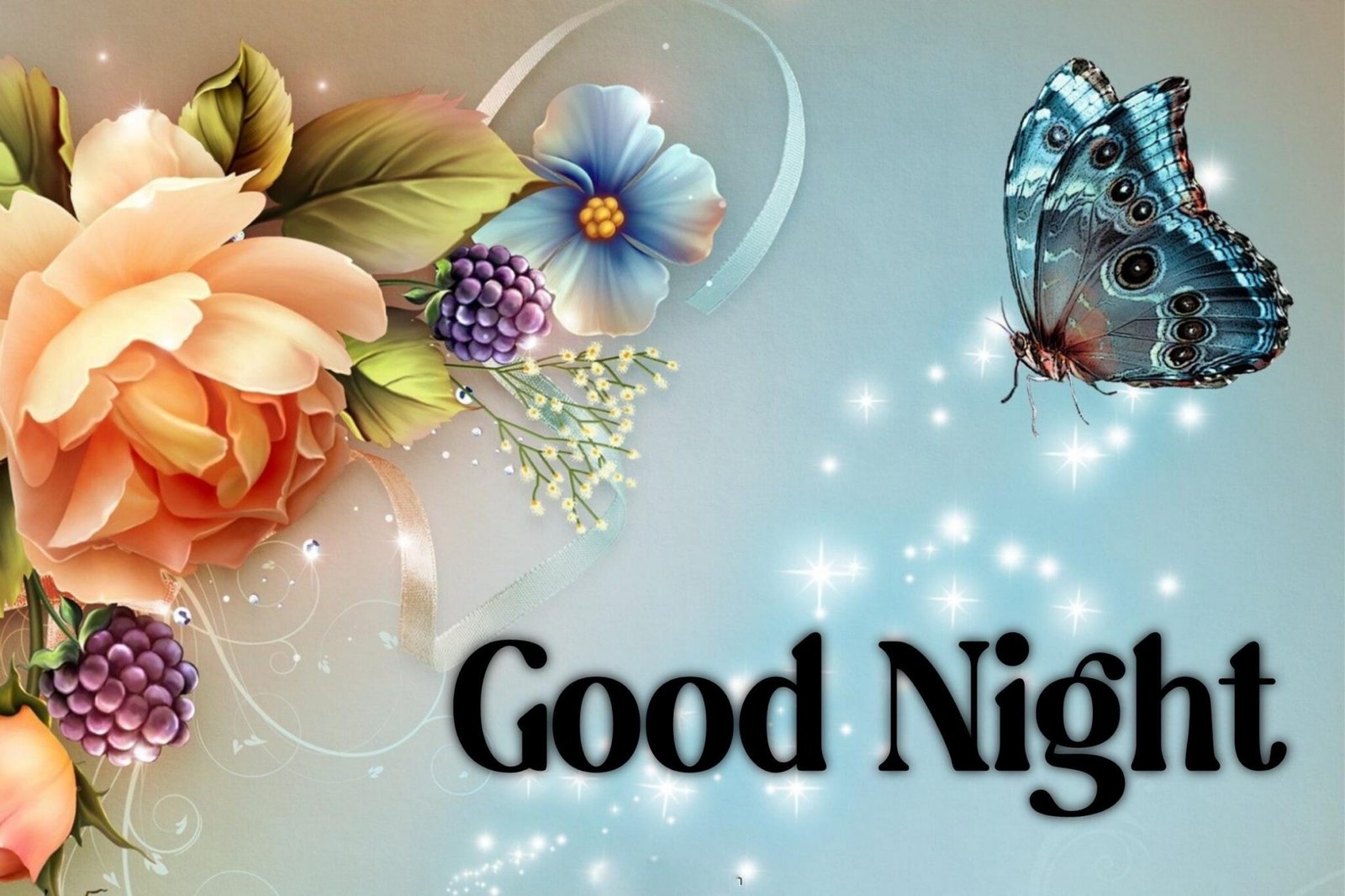 65+ Exclusive Collection of Good Night Butterfly Images & Inspiring ...