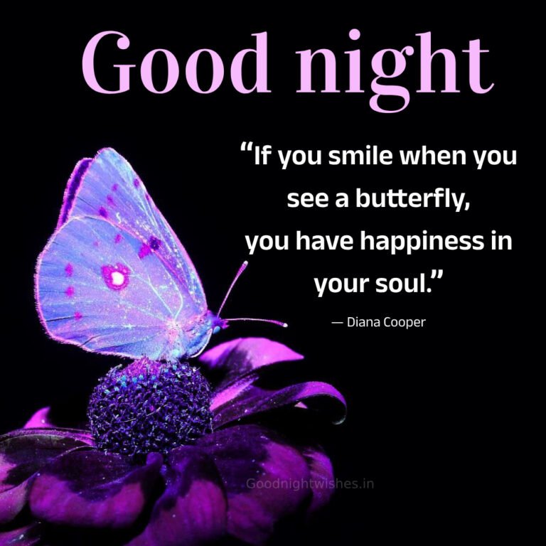 65+ Exclusive Collection of Good Night Butterfly Images & Inspiring ...